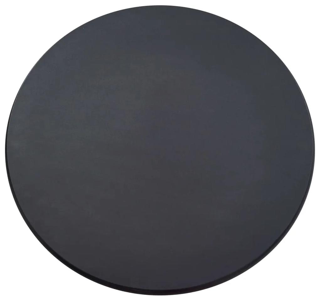 3dílný barový set plast černý,  279714
