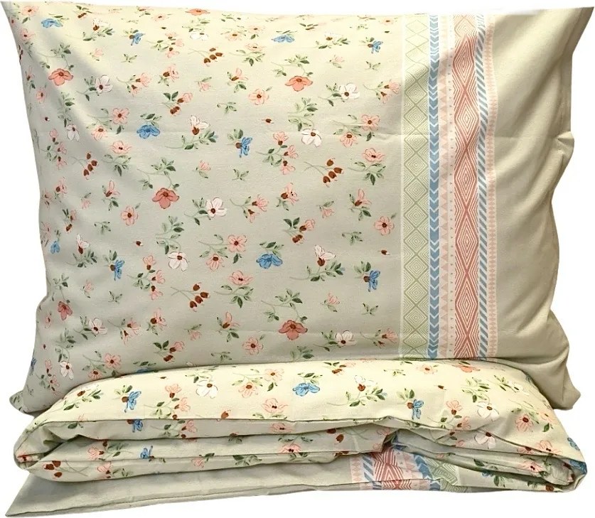 Povlečení bavlněné Darina 200x140cm+90x70cm TiaHome