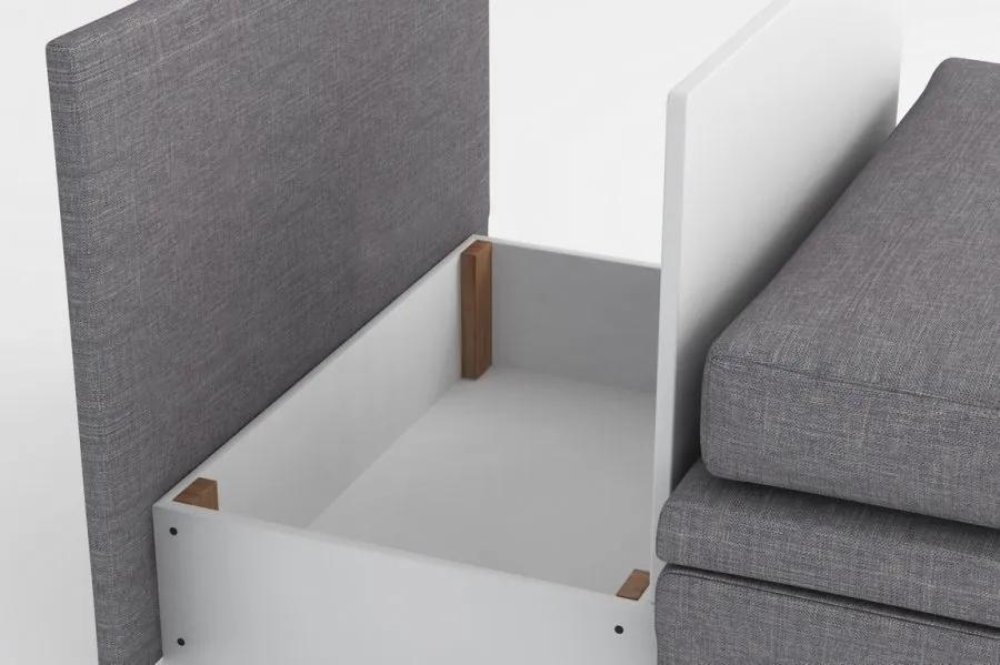 Casarredo - Komfort nábytek Rozkládací pohovka MORGAN, s úložným prostorem, výběr barev