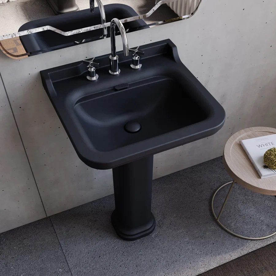Kerasan Kerasan, WALDORF WC kombi, spodní/zadní odpad, bílá-chrom, WCSET04-WALDORF