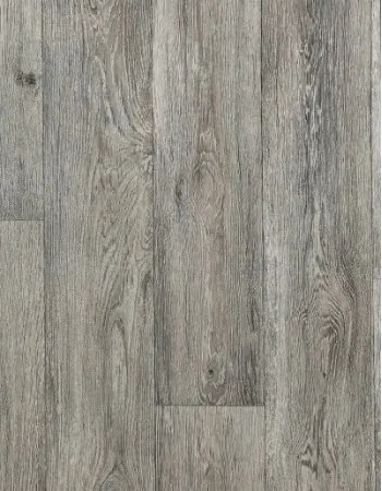 BEAUFLOR PVC podlaha - lino Toptex Aged Oak 967M řez šíře 5 m x délka 3,96 m - tmavý dekor dřeva s patinou