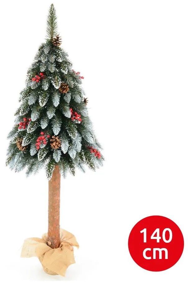 Erbis Vánoční stromek WOOD TRUNK - přírodní kmen 140 cm jedle ER0060