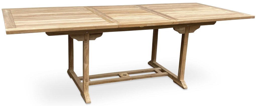 Noela Dřevěný zahradní nábytek Faisal I. teak set 1+8