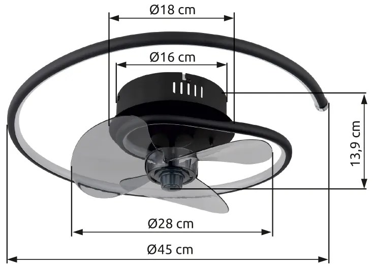 GLOBO KOREN 03660 Ventilátor