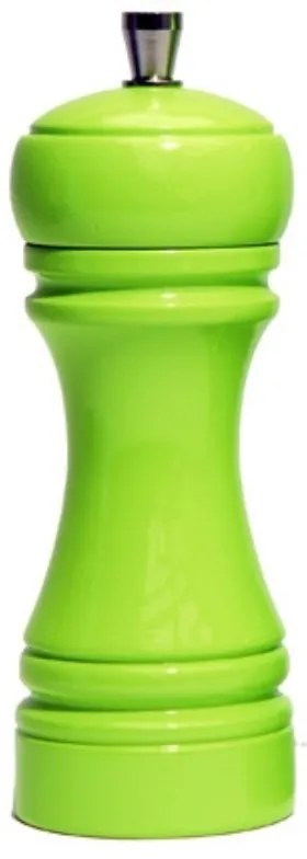 Java mlýnek na sůl, zelený, 14 cm