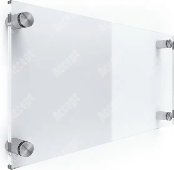 ACCEPT Dveřní tabulka Clear CL4 - rozměr 297 x 148 mm