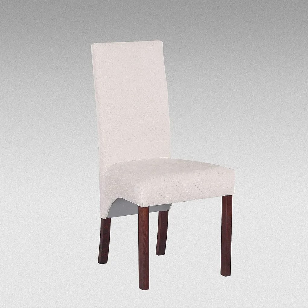 Čalouněná židle do jídelny Bronislava, masiv buku, ořech / 22, 45x97x41 cm
