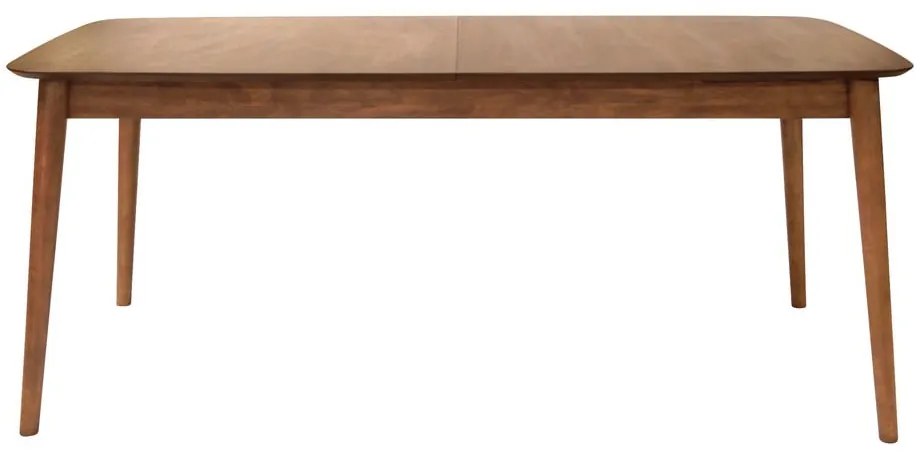 Rozkládací jídelní stůl s přídavnou deskou v dekoru ořechu 90x180 cm Montreux – Actona