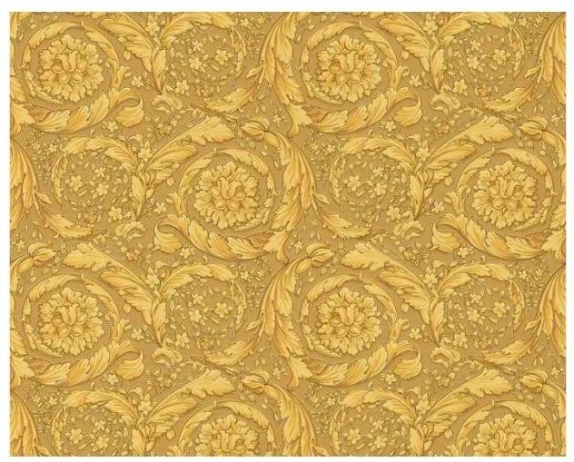 93583-3 tapety na zeď Versace | 0,70 x 10,05 m | zlatá
