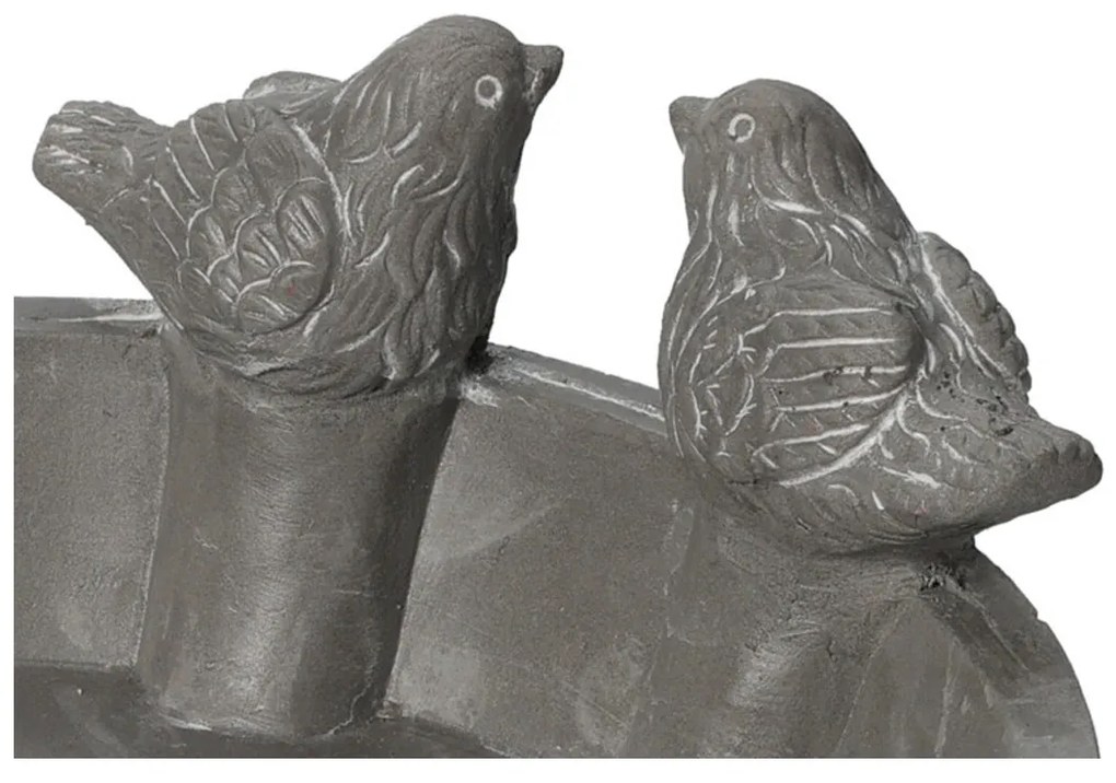 Ptačí pítko SIMIL 23,5 cm šedé
