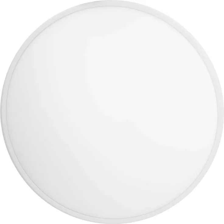 LED stropní světlo s dálkovým ovládáním Estela Low UGR - průměr 60 cm, bílá
