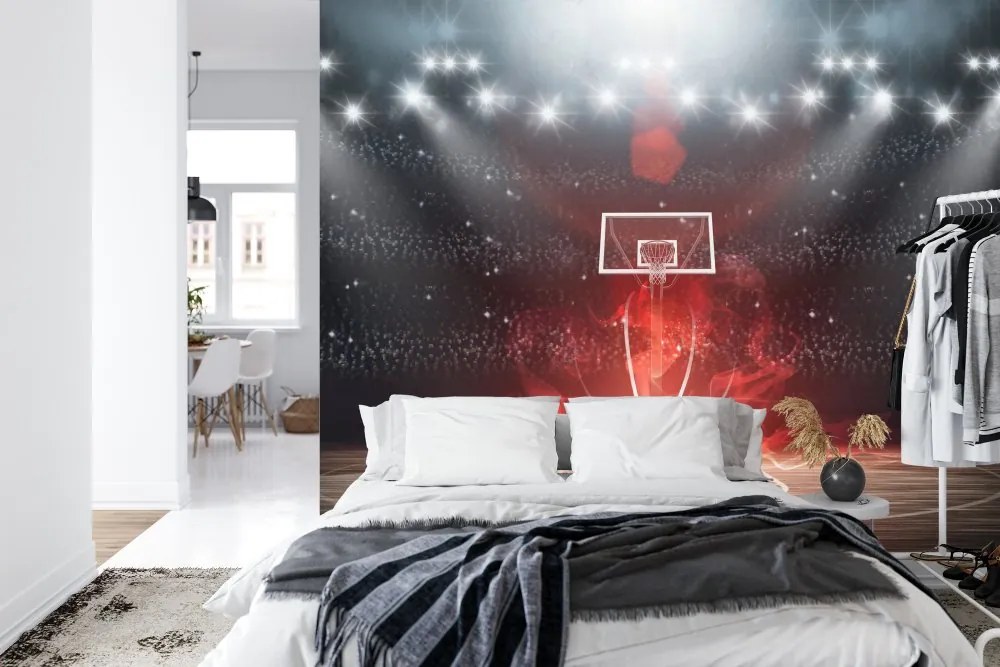 Fototapeta Futuristické Basketbalové Hřiště Samolepící tapety 104x70.5