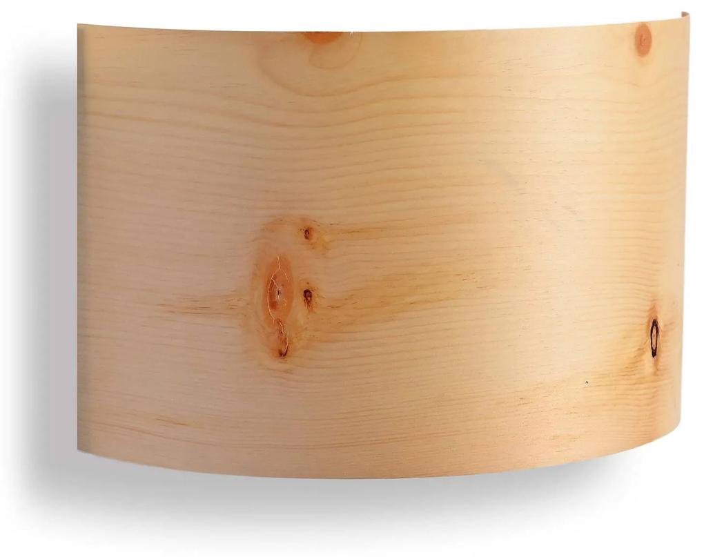LeuchtNatur Cortex nástěnné světlo borovice