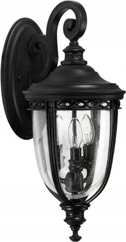 Fasádní zahradní lampa FE/EB2/M Blk Elstead Fe