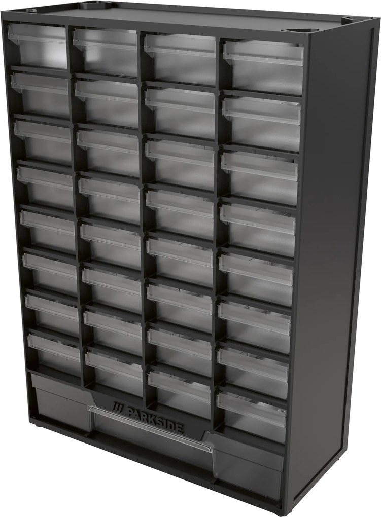 Parkside® Organizér na drobné díly, L (33 zásuvek)