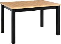 Nábytkáři ORFA MAXMILIÁN 5 (MAX 5) - jídelní stůl rozkládací -lamino deska dub grandson/ nohy,podstava černá - kolekce &quot;DRE&quot; (K150-E)