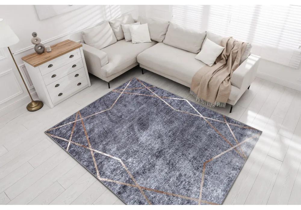 Kusový koberec Alchie šedý 200x290cm