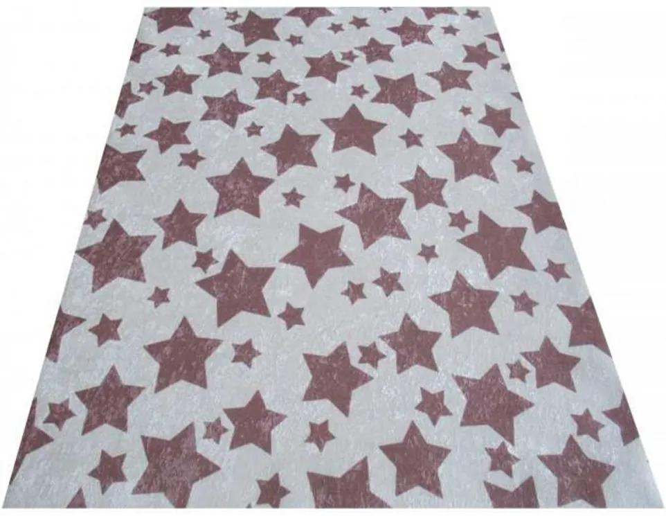 Kusový koberec Nice hnědý, Velikosti 120x170cm