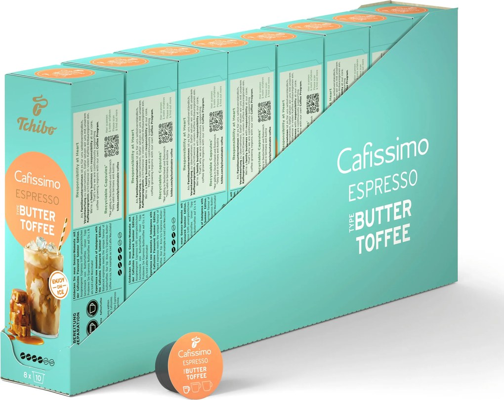 Cafissimo Flavoured Espresso - Buttertoffee 80 kapslí - Intenzita: 4/6
