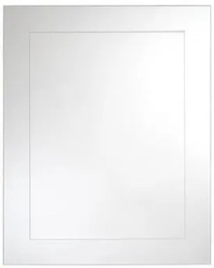Skládané zrcadlo na zeď do pokoje ložnice dekorativní ROMY 40 x 50 cm s leštěnou hranou 712-826