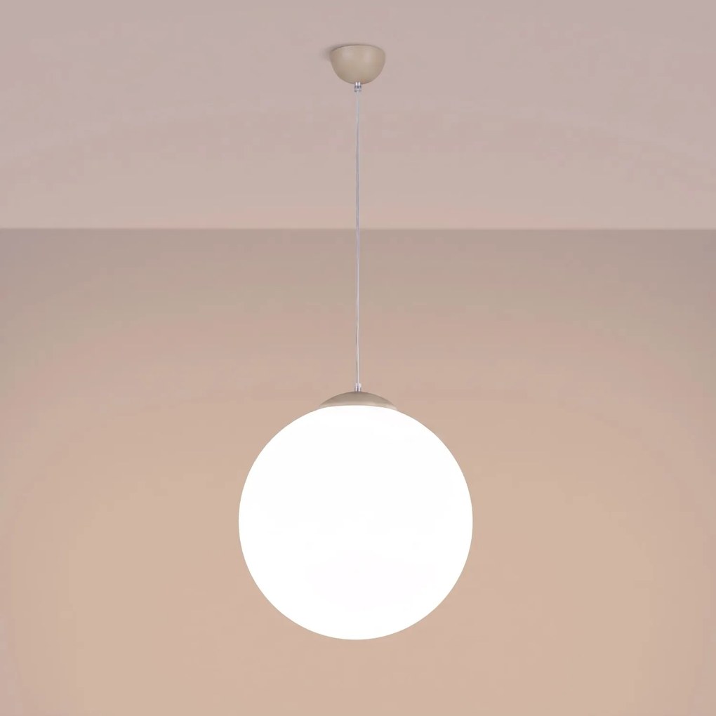 Sollux Lighting Závěsné svítidlo UGO 40 taupe