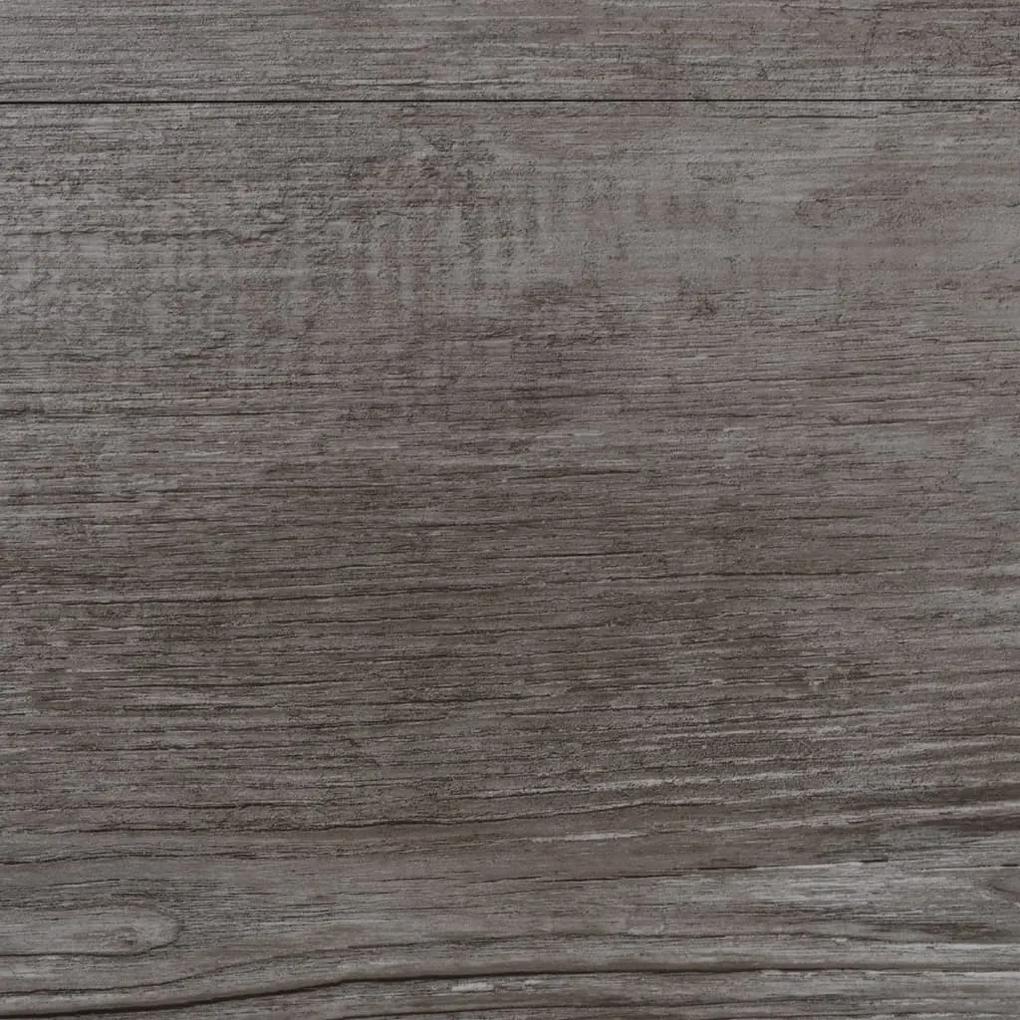 vidaXL Podlahová krytina PVC 5,02 m² 2 mm samolepicí [146601] Barva: Tmavě šedá