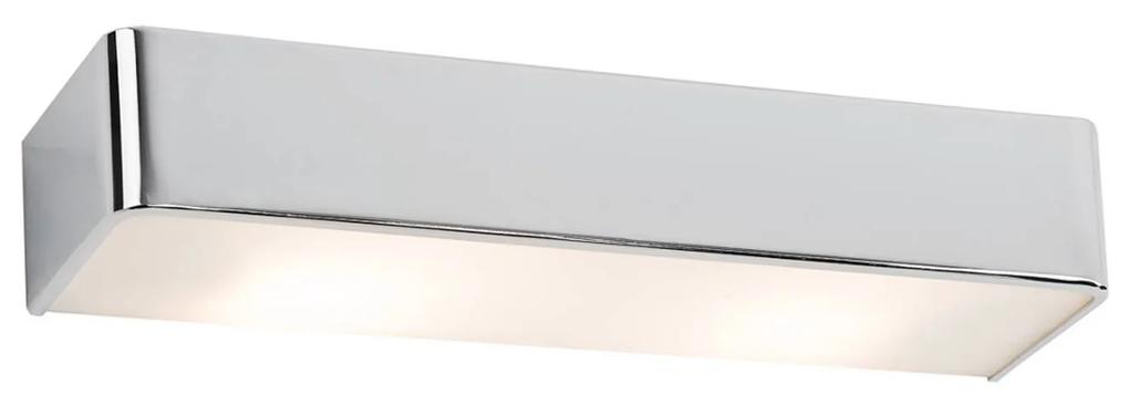 Nástěnné světlo Rauma, chrom, šířka 40 cm