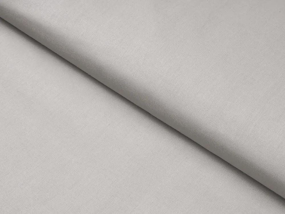 Biante Bavlněný povlak na polštář s lemem Torino TON-007 Světle šedý 50 x 60 cm