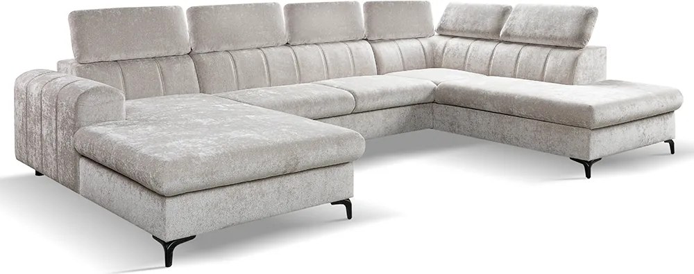 Sedací souprava rohová WILD | 192x333x221 cm | ve tvaru U | rozkládací s úložným prostorem | VÝBĚR TKANIN