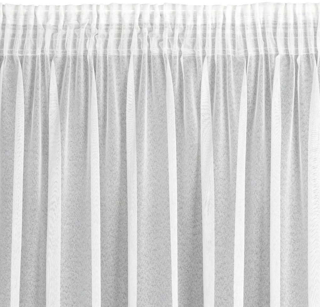 ZÁCLONA NA PÁSCE TAMINA 350X270 CM BÍLÁ