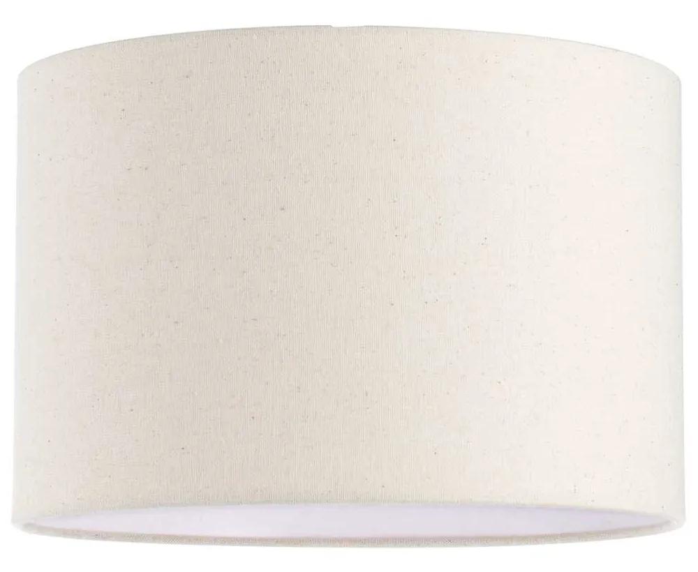Ideal Lux Stolní lampa SET UP, SMALL, ⌀30cm Barva stínidla: béžová, Barva podstavce: mosaz