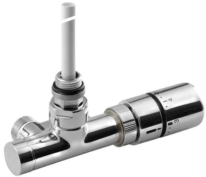 Sapho Mono One připojovací sada ventilů termostatická jednobodová 50 mm pravá chrom CP2051S