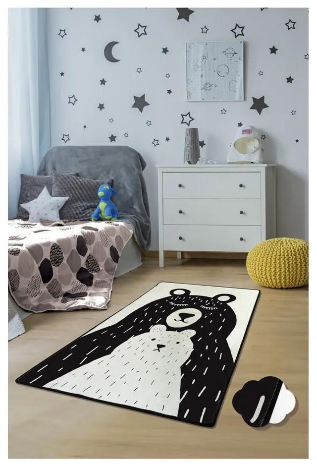 Dětský koberec Bears, 100 x 160 cm