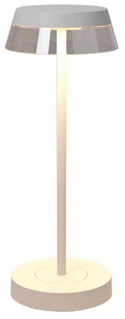 Redo 90306 stolní LED lampa Iluna pískově bílá, 2,5W, 2700/3000K, 32cm