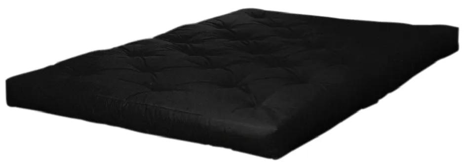 Černá středně tvrdá futonová matrace 140x200 cm Coco – Karup Design