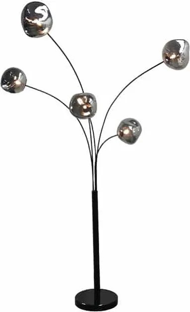 Designová stojanová lampa Hanzila 200 cm šedá