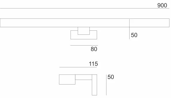 Brilagi-LED Koupelnové osvětlení zrcadla WOODY MIRROR LED/15W/230V IP44 dub/bílá
