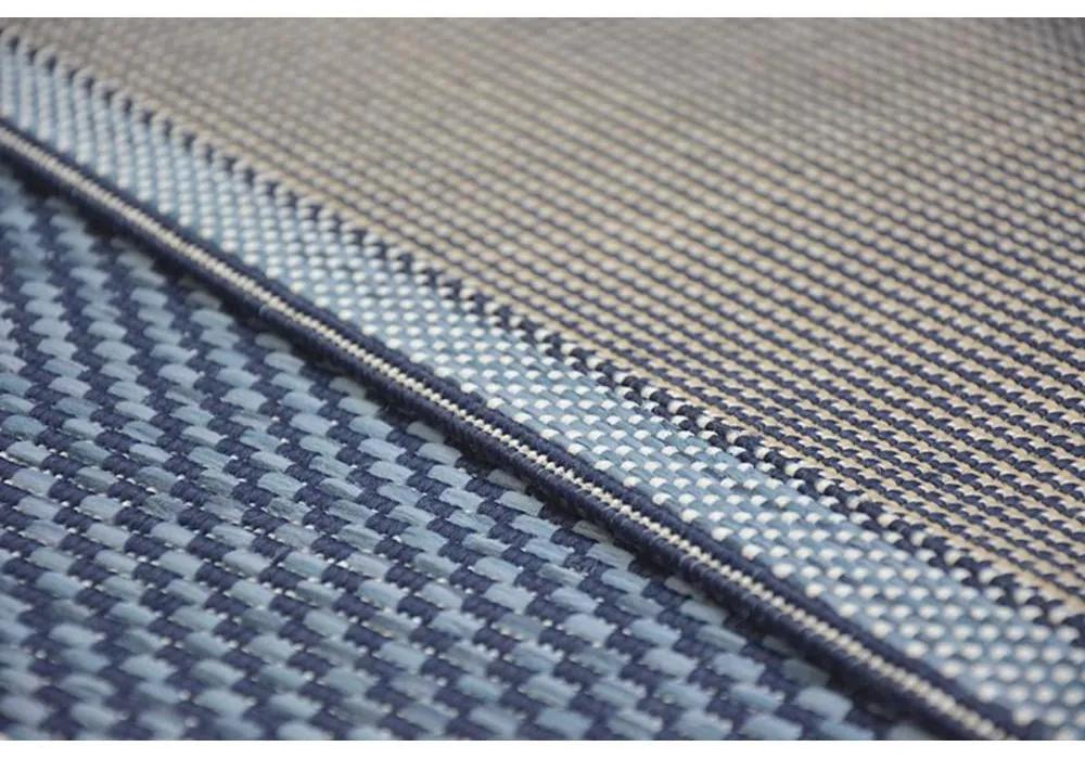 Kusový koberec Pásy modrý 160x230cm