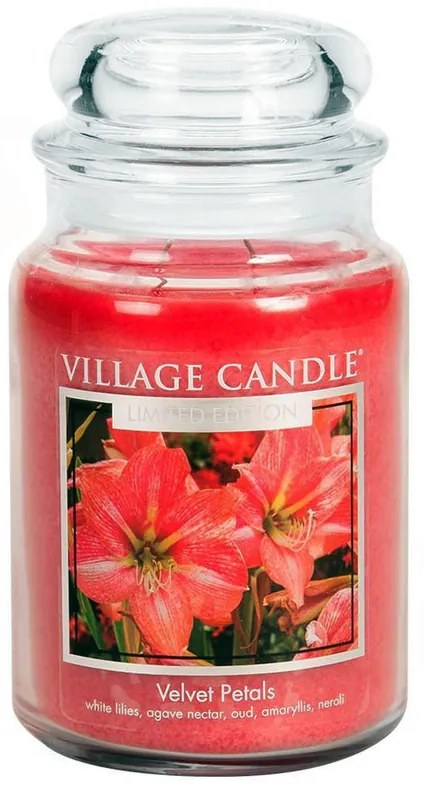 Village Candle - vonná svíčka Sametové Květy 737g