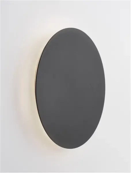 LED nástěnné svítidlo Cyrcle 22 černé