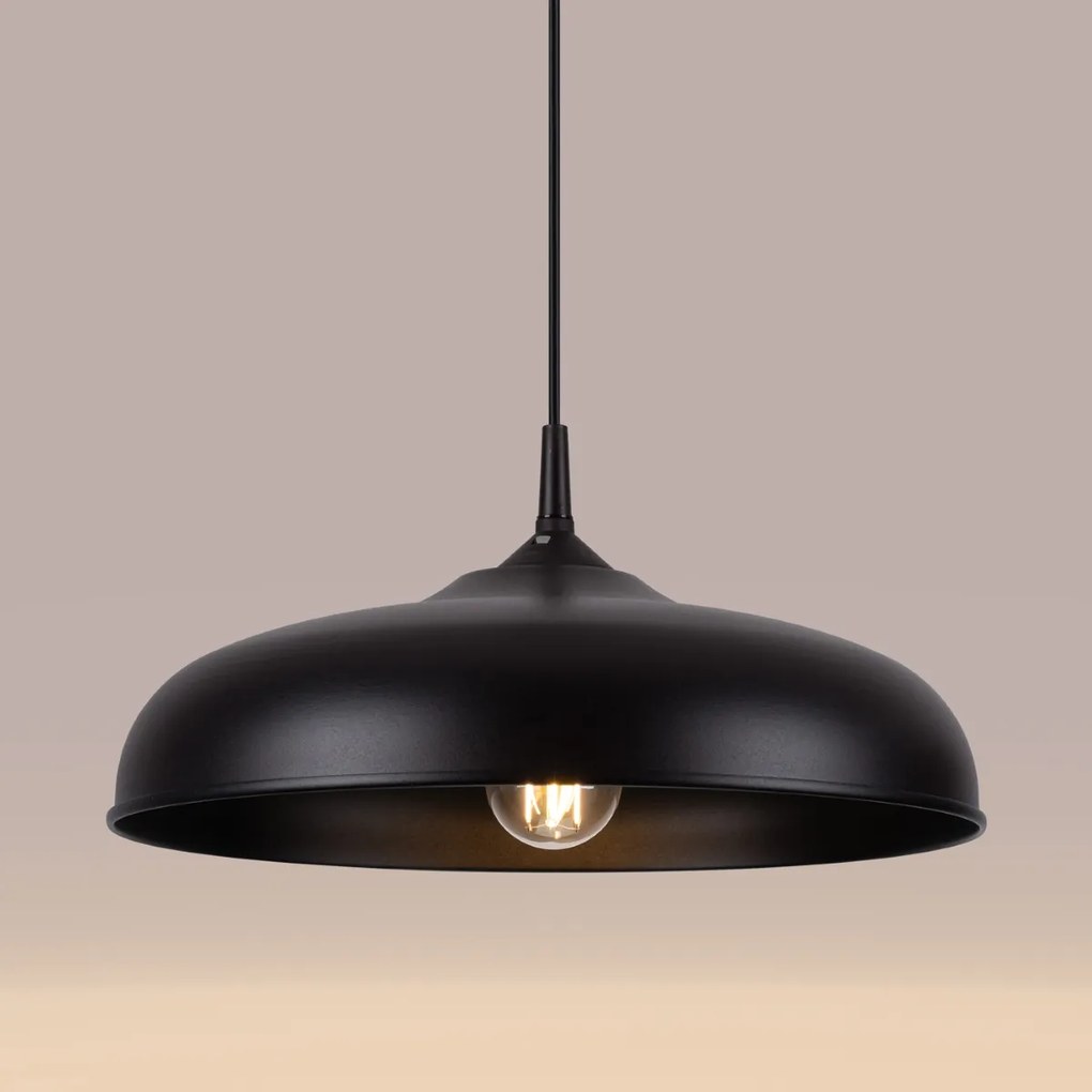 Sollux Lighting Závěsná lampa GINA černá