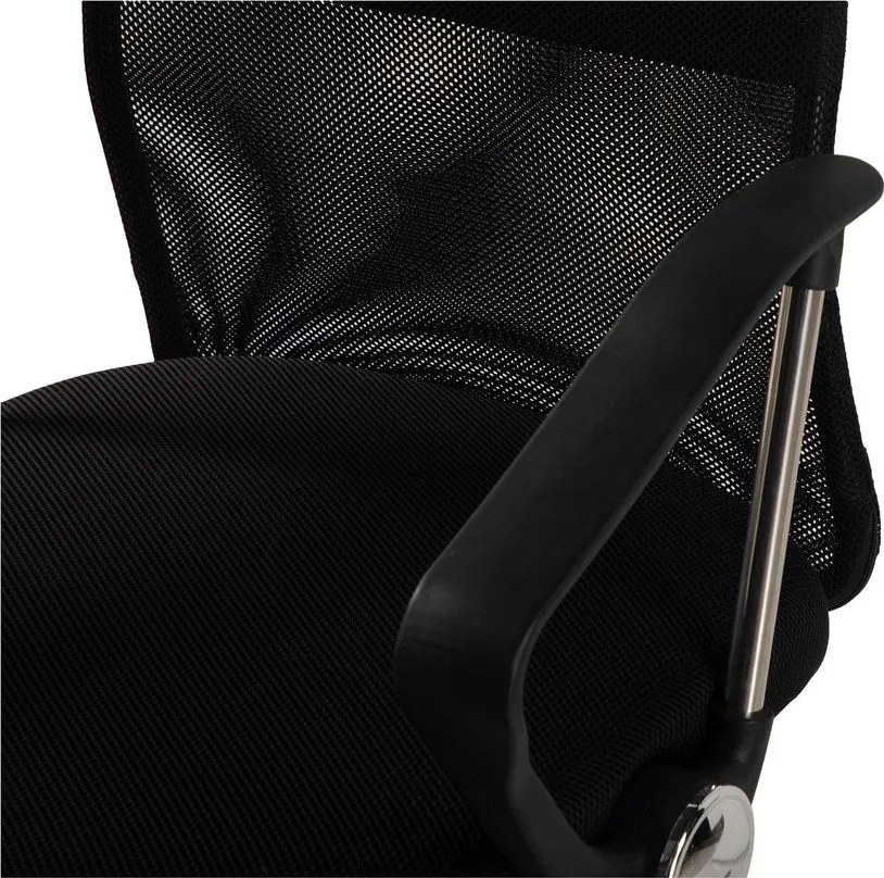 Černá čalouněná kancelářská židle Arco – Bonami Essentials