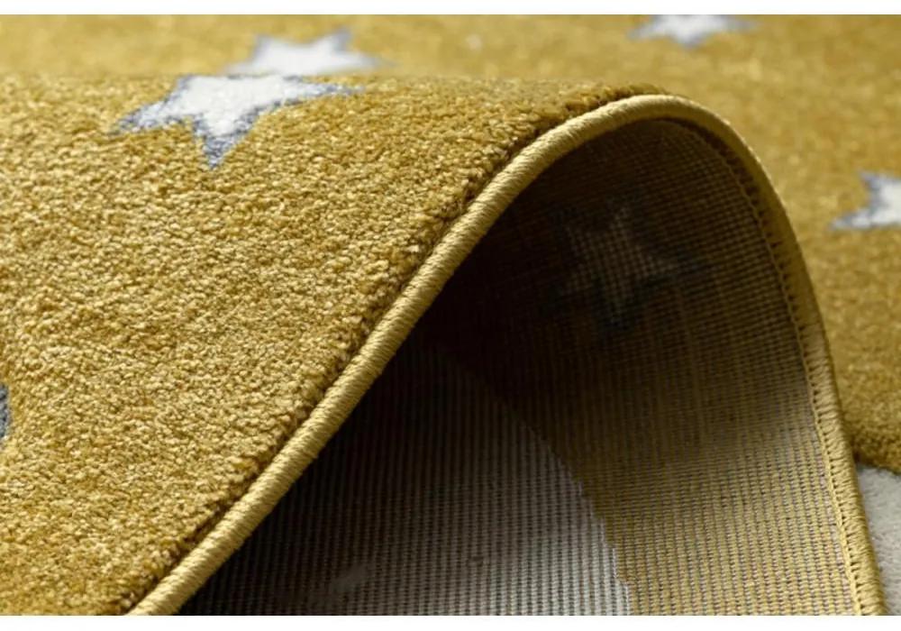 Dětský kusový koberec Měsíc zlatý 80x150 80x150cm