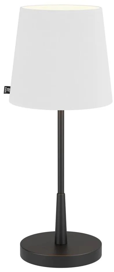 ByRydens 4002730-4002 - Stolní lampa LUMI 1xE27/8W/230V bílá/černá 48,5 cm