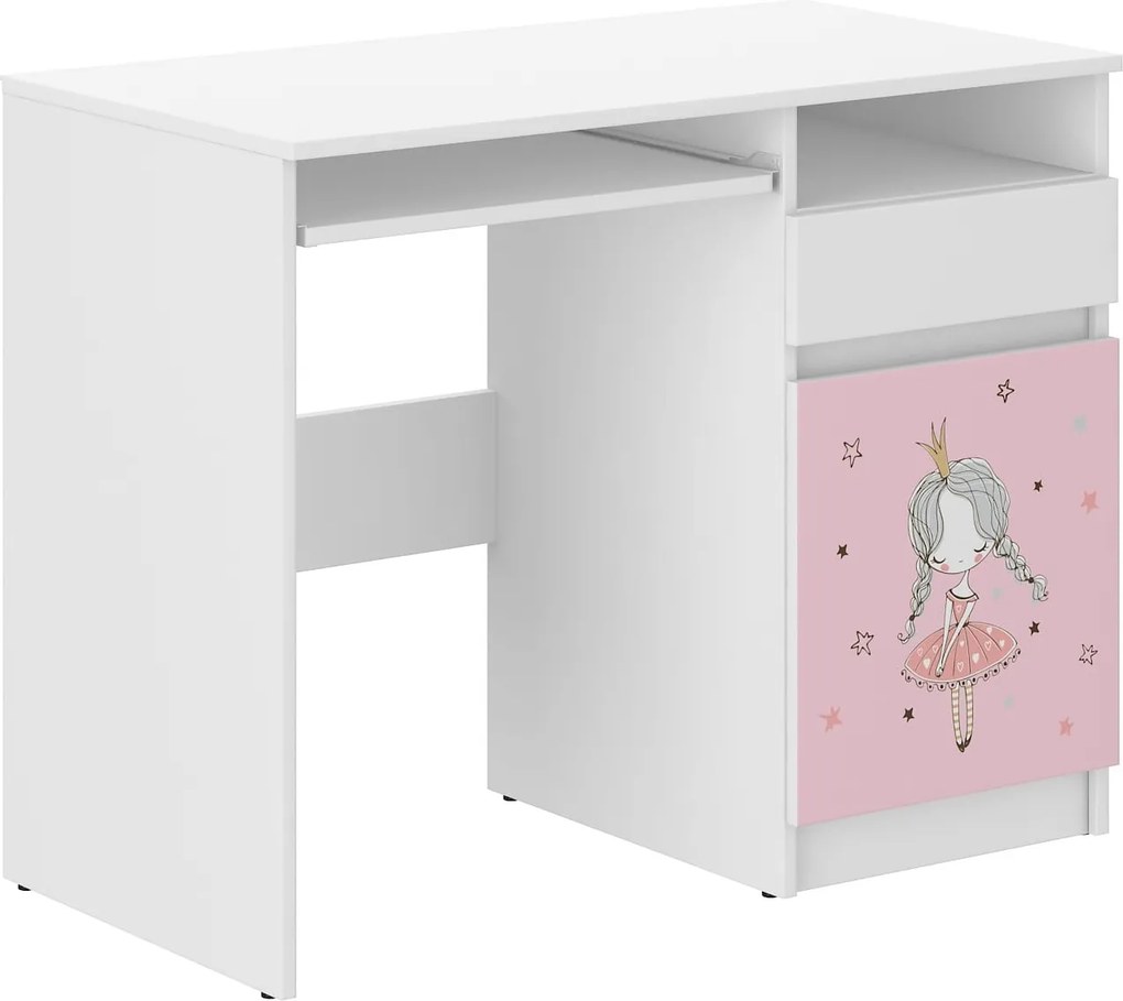 Wooden Toys Dětský psací stůl N-35 PRINCEZNA