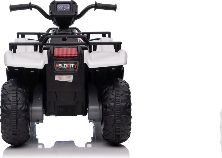 LEAN CARS Čtyřkolka na akumulátor JC915, bílá