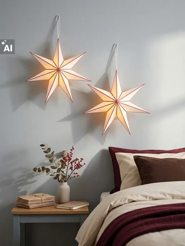 Sinsay - Vánoční LED lampička - červená