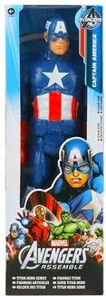 Figurky Marvel Avengers Titan Hero series 30 cm Balení: s krabicí, Varianta: Captain America