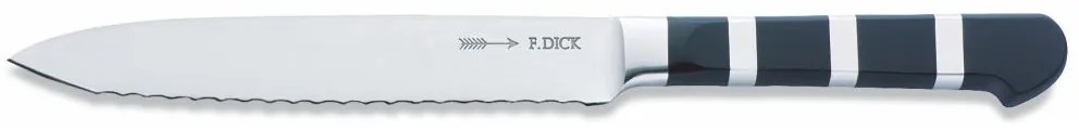 F. Dick 1905 Víceúčelový nůž, s vlnitým výbrusem 13cm Černá
