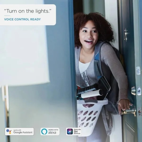 SADA 2x LED Stmívatelná žárovka A60 E27/9W/230V 2700K Wi-Fi + DO - WiZ